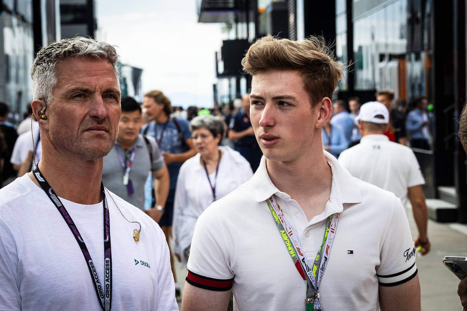 Ralf Schumacher: Erstes süßes Familienfoto mit Sohn David und Partner ...