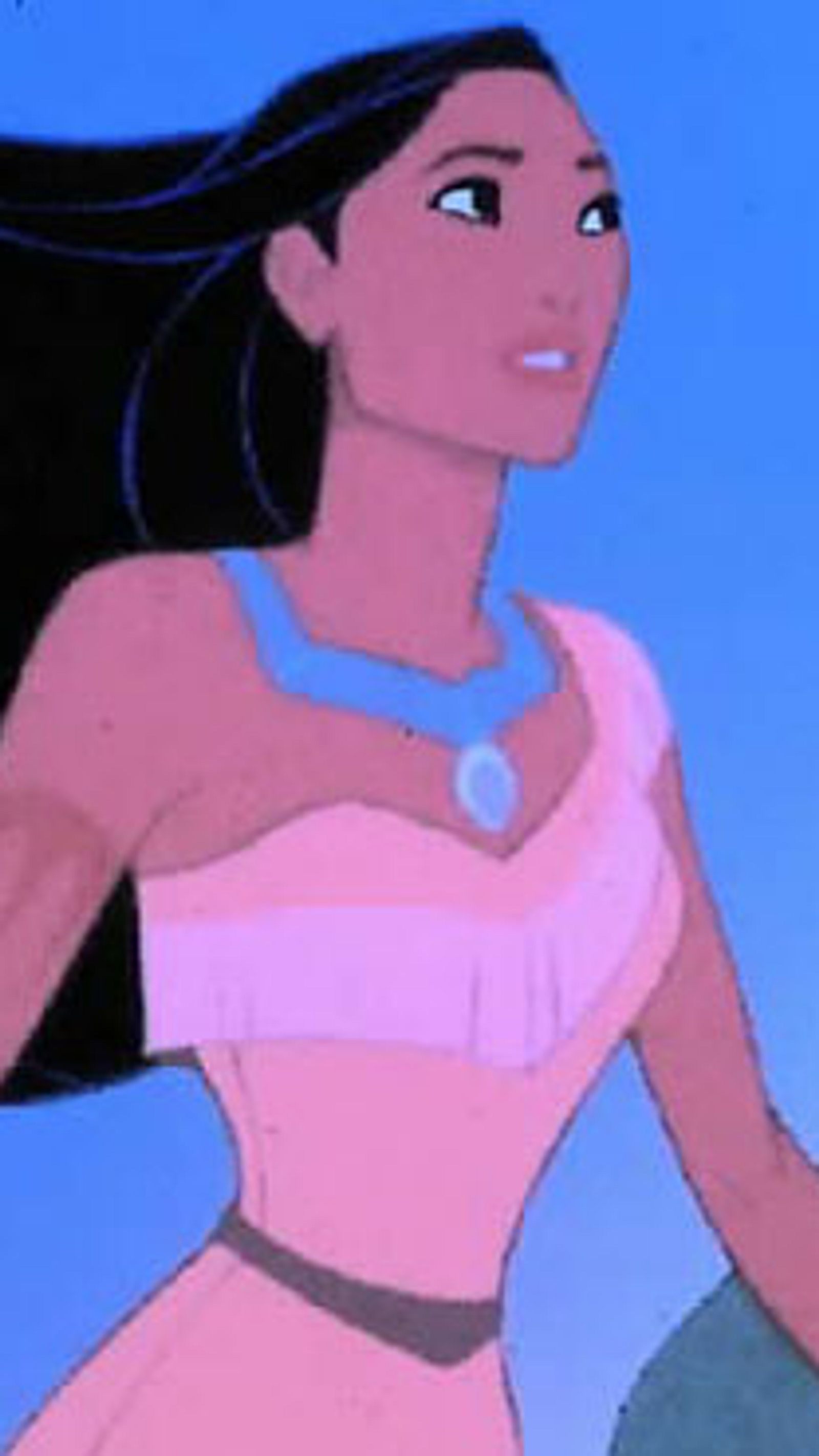 Pocahontas Disney Porträt