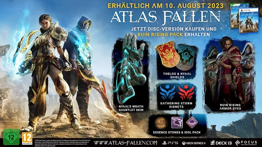 "Atlas Fallen" für PS5 & Xbox Series X: Hier bekommt ihr das neue Game