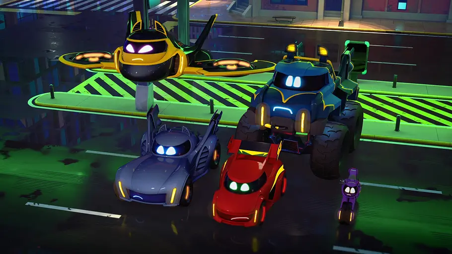 Hier kommen die Batwheels am 25. Dezember 2025 um 15:40 Uhr auf ...