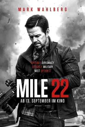 Mile 22 am 15. Juni 2026 um 20:15 Uhr auf Sky Cinema Action HD - TV Movie