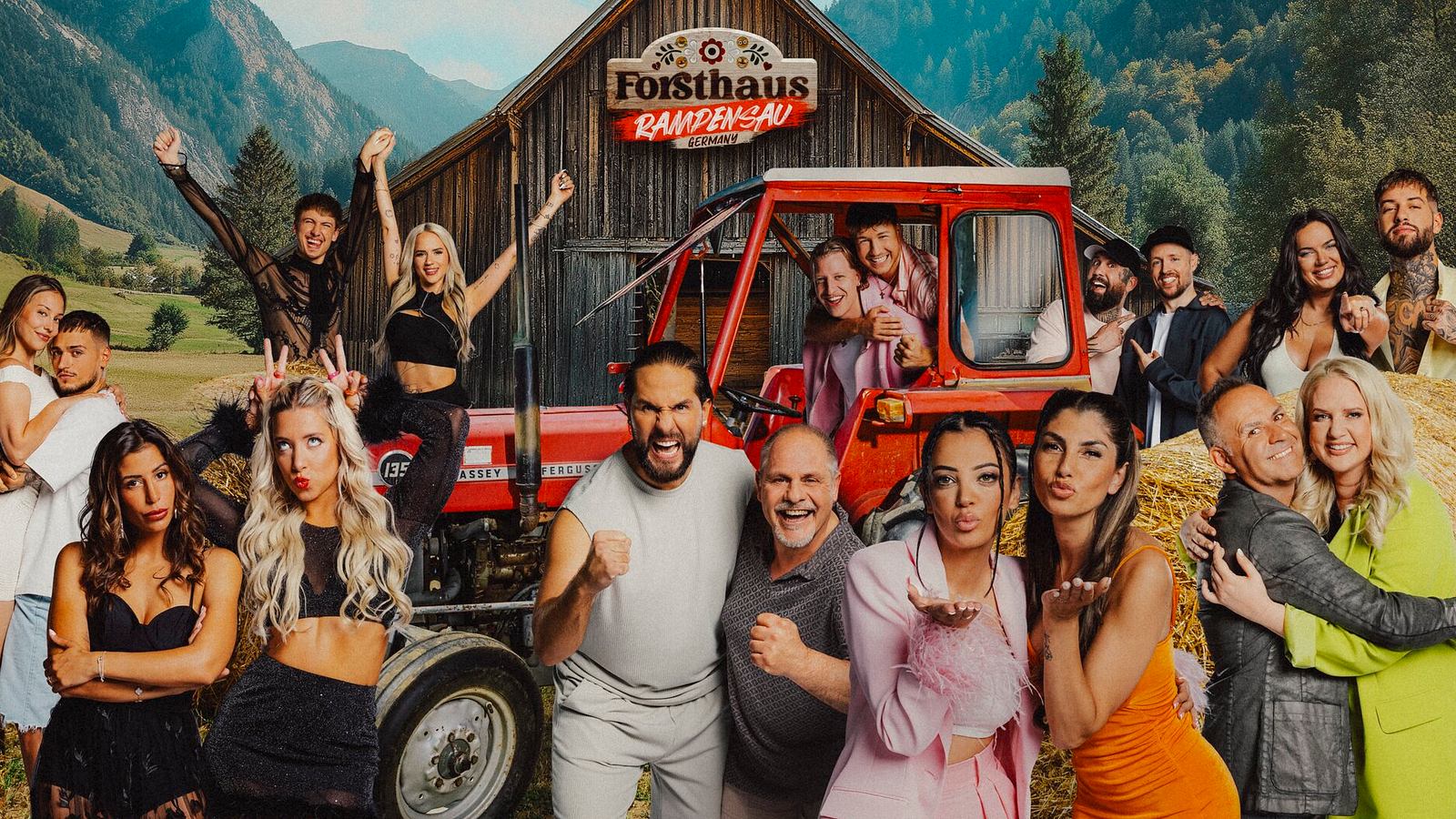 „Forsthaus Rampensau Germany“: Diese Promi-Duos ziehen 2025 ein