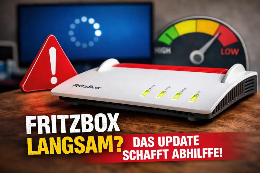 Plötzlich langsames WLAN? Dieses FritzBox-Update sorgt wieder für volle ...