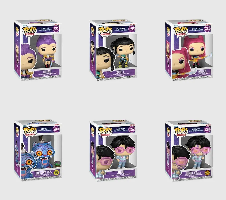 Netflix kündigt „KPop Demon Hunters“ Funko POP!s an!
