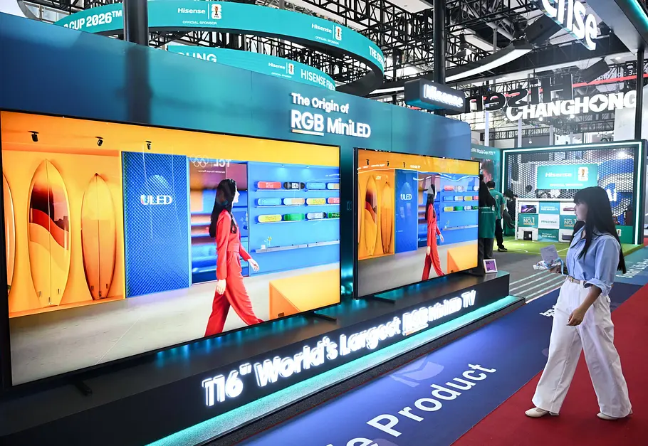 CES 2026: Neue TV Technik mit RGB Mini LED und Dolby Vision 2