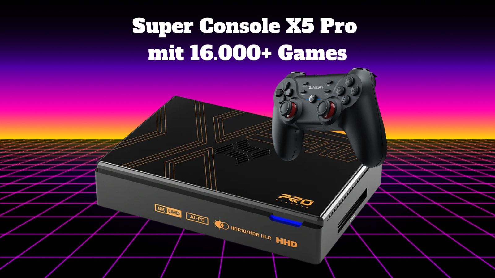 Mega-Schnäppchen bei AliExpress: Super Console X5 PRO mit über 16.000 ...