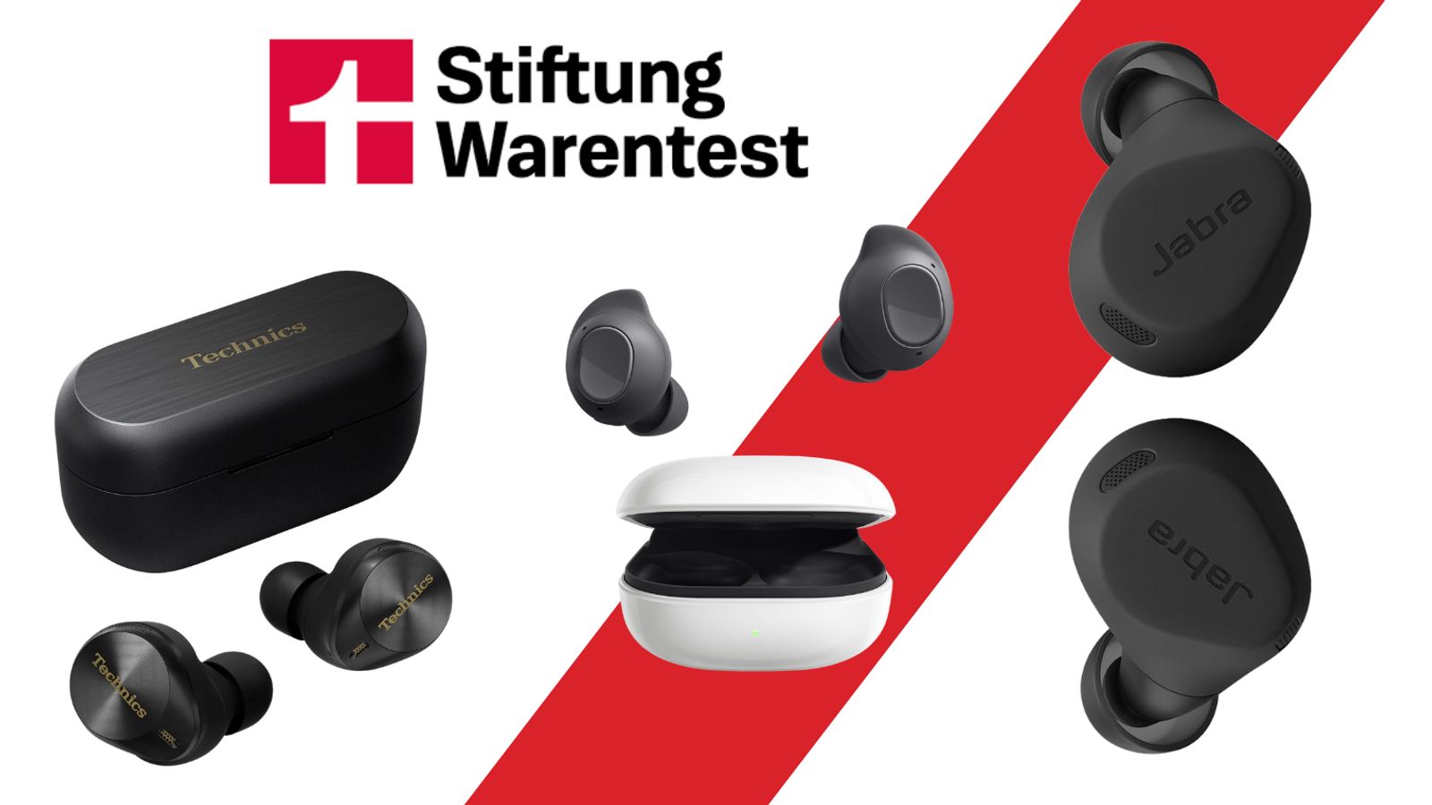 True Wireless Bluetooth-Kopfhörer: In-Ears bei Stiftung Warentest